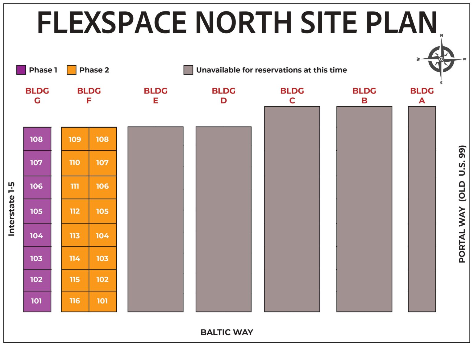 Availability – Flexspace North – Pioneer Flexspace